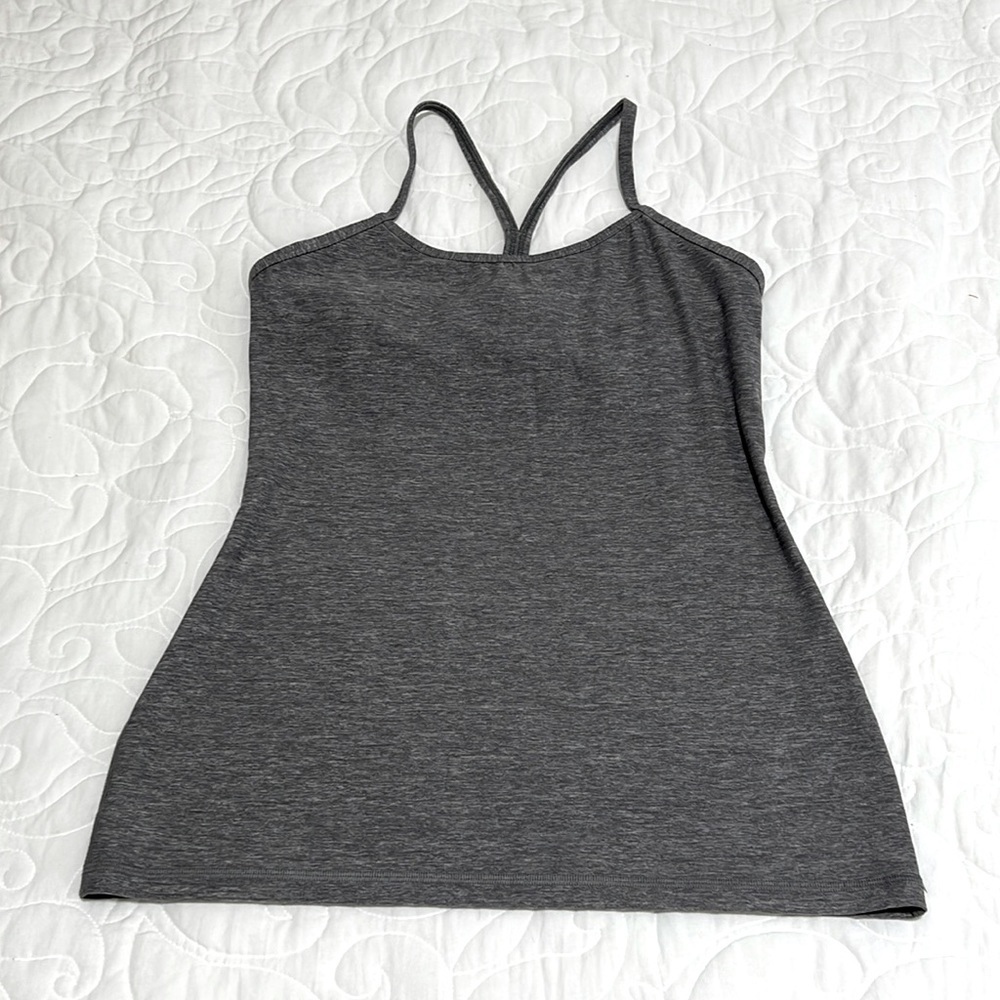Lululemon Gray Sports Tank - Gem